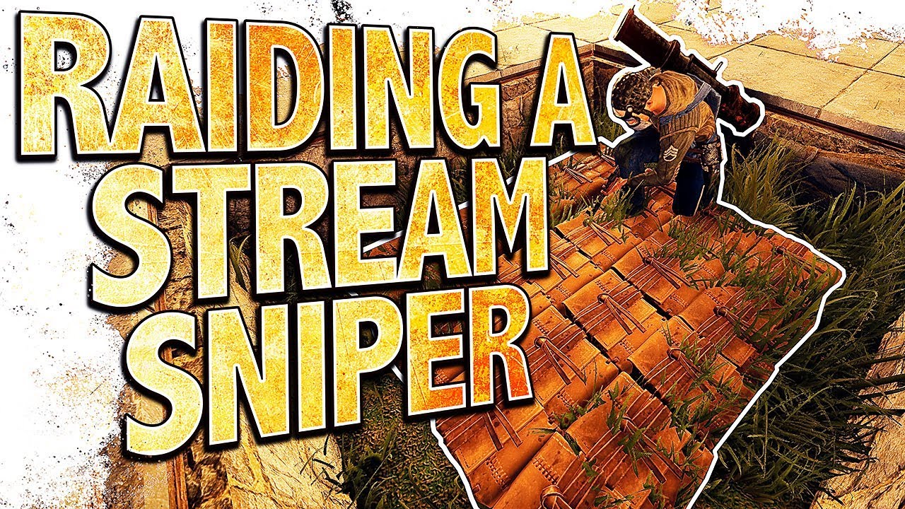 Raiding a STREAM SNIPER'S HIDDEN LOOT and HQM Quarry Base | RUST - YouTube