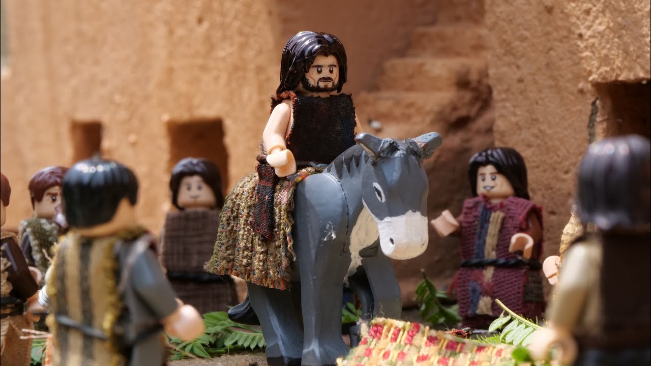 Jesus Enters Jerusalem | Brick Easter Series [Part 1 of 4] - YouTube