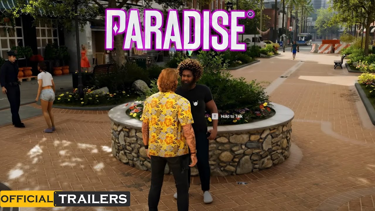 PARADISE Game Trailer Center Official Gameplay #paradise - YouTube