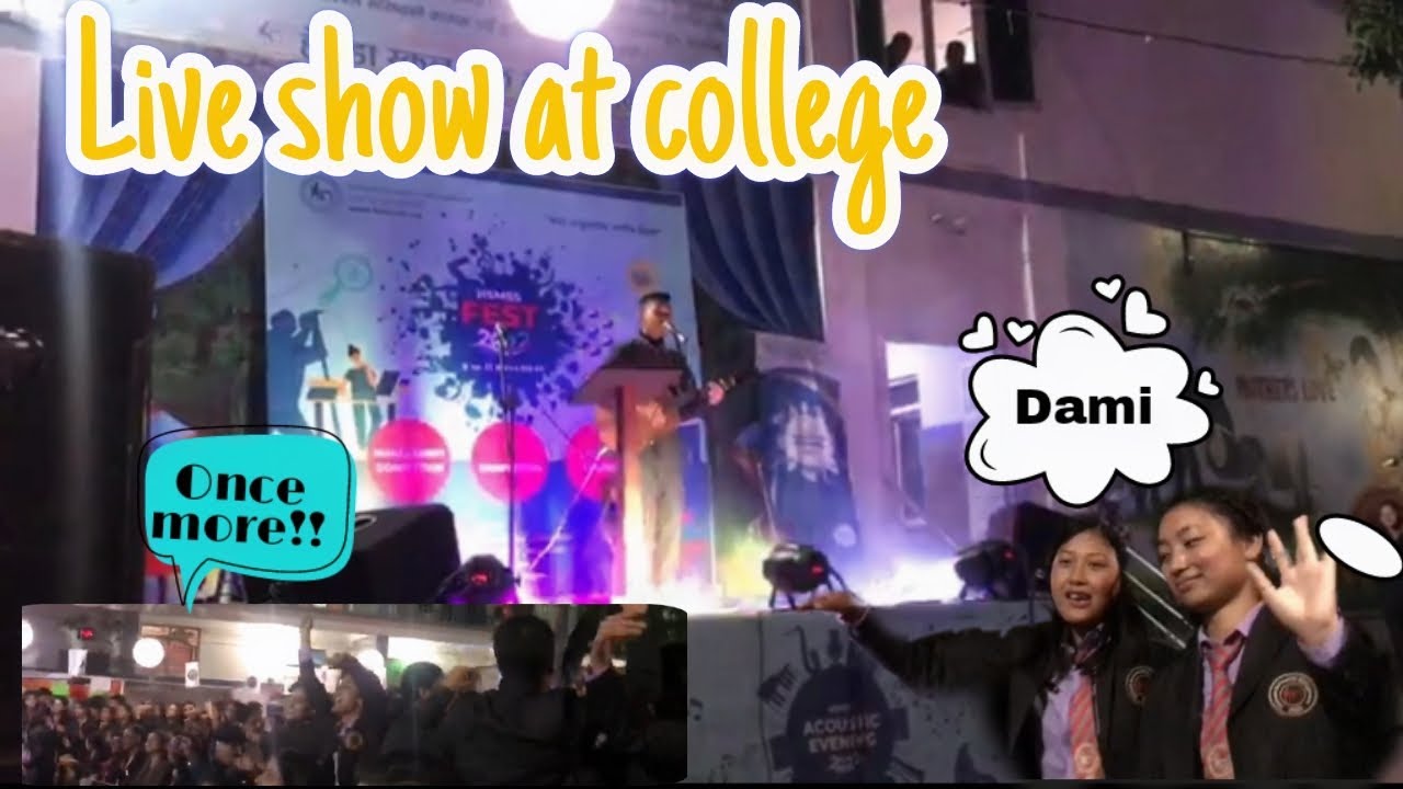 Live show at college hsm fest - 2022 / Mohani lagla hai cover / Hetauda ...