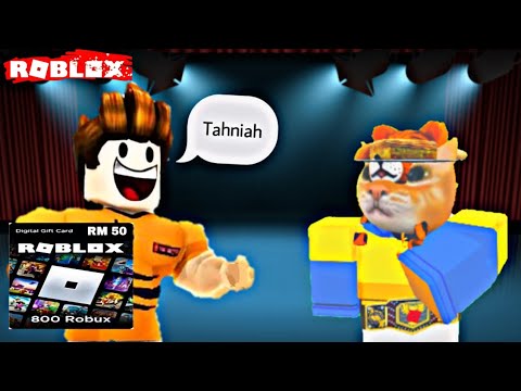 Aku Menang Giveaway @Horangi99(Roblox Malaysia) - YouTube