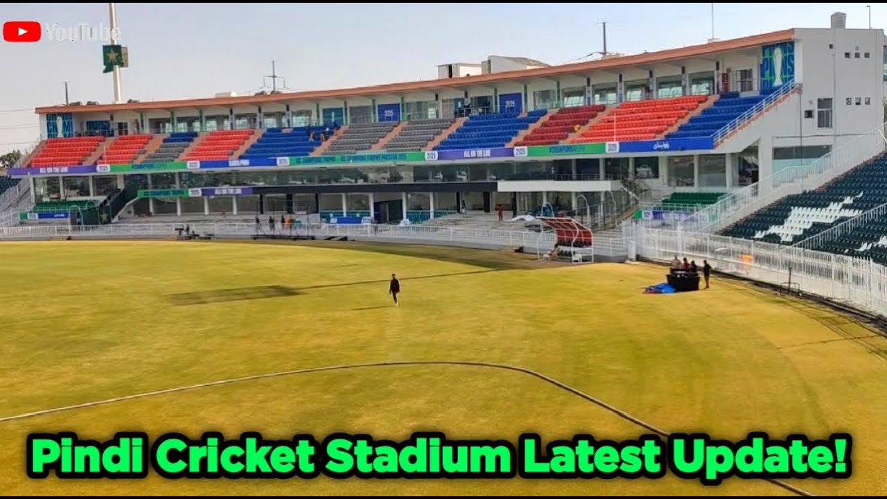 Pindi Stadium Transformation – Latest Update for Champions Trophy 2025 ...