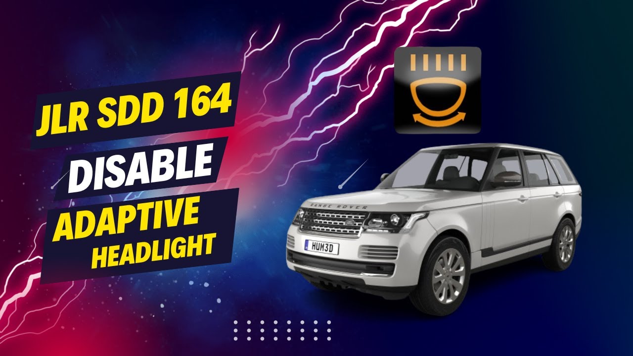 Disable AFS Adaptive Headlight L405 With JLR SDD, SEED Code | Range ...