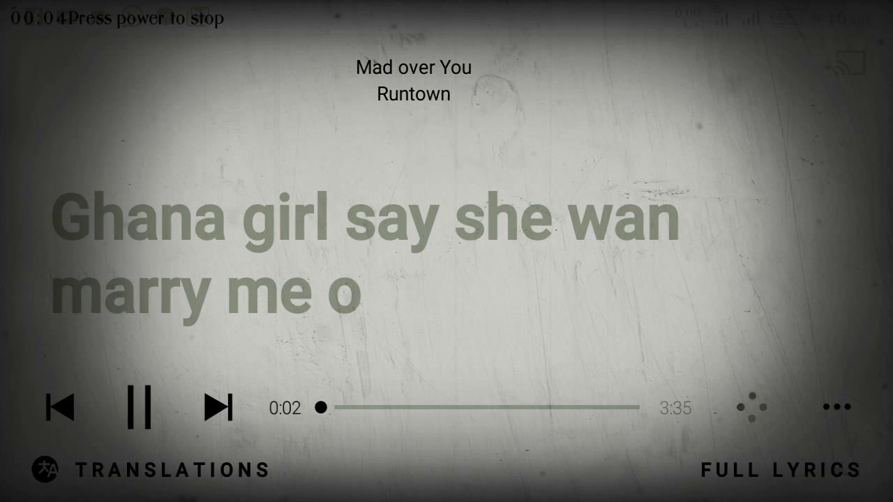Runtown - Mad Over You Lyrics - YouTube