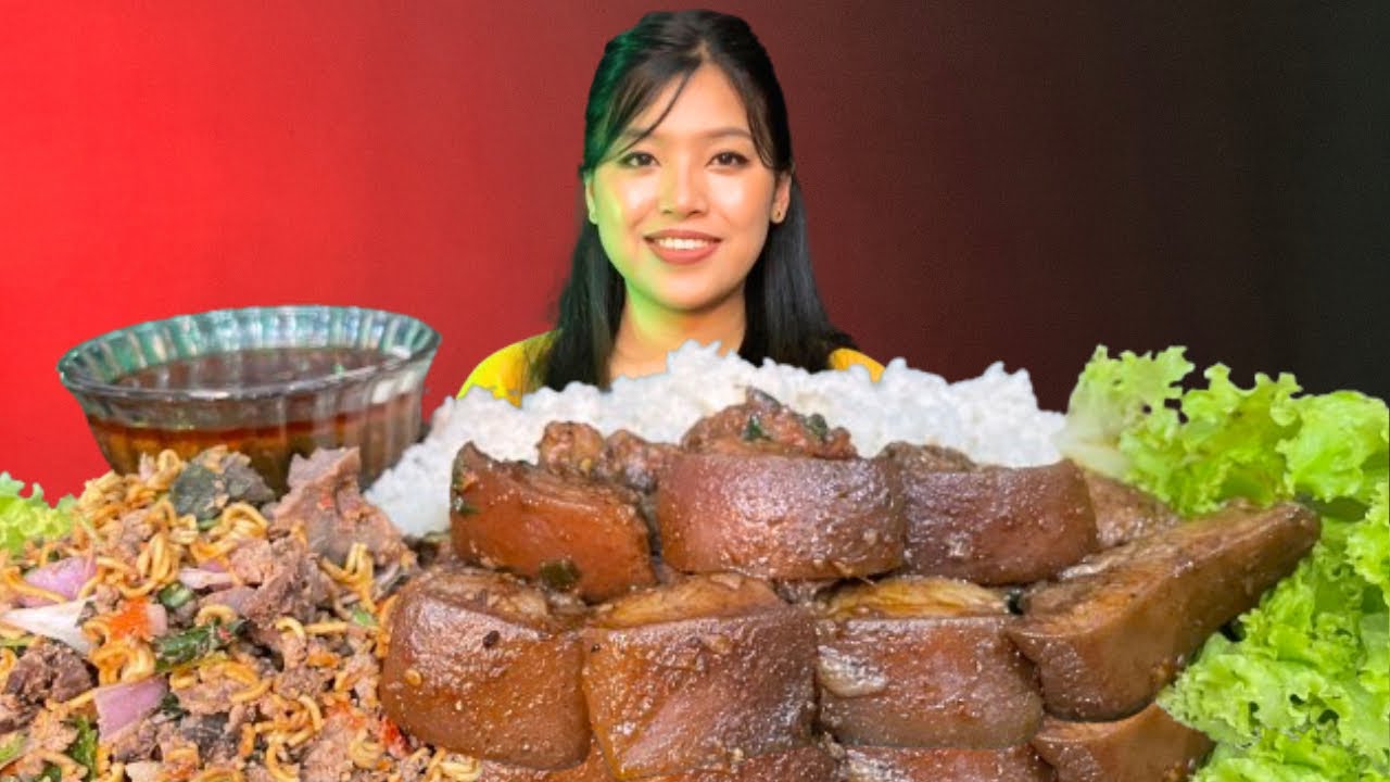 Pork Belly Recipe || Makan Kaleja Mimi Singju || Pork Mukbang - YouTube