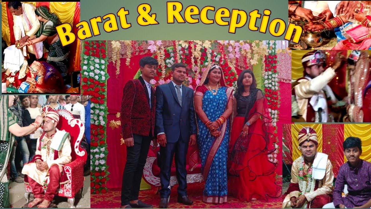 Barat and Reception🥰🥳😍 - YouTube