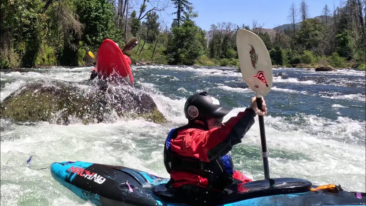 Packsaddle --name of this rapid, anyone? North Santiam, 1300 cfs, July ...