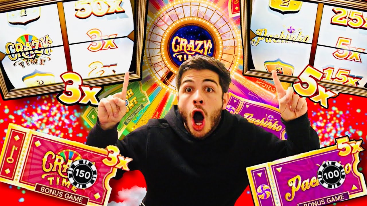 I Hit Pachinko 5x & Crazy Time 3x In One Session!!! - YouTube
