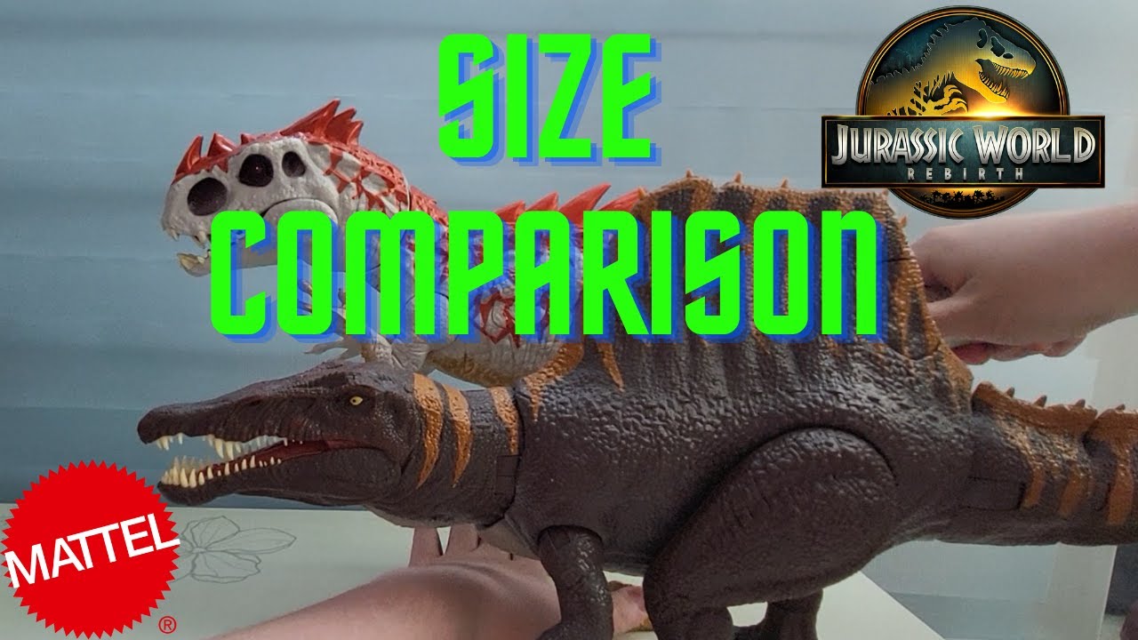 Update: JW Rebirth Spinosaurus Size Comparison & Important Conversation ...