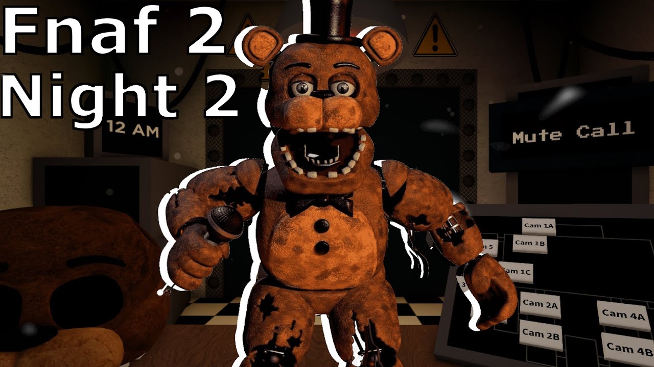 FNaF : Support Requested Fnaf 2 Night 2 - YouTube