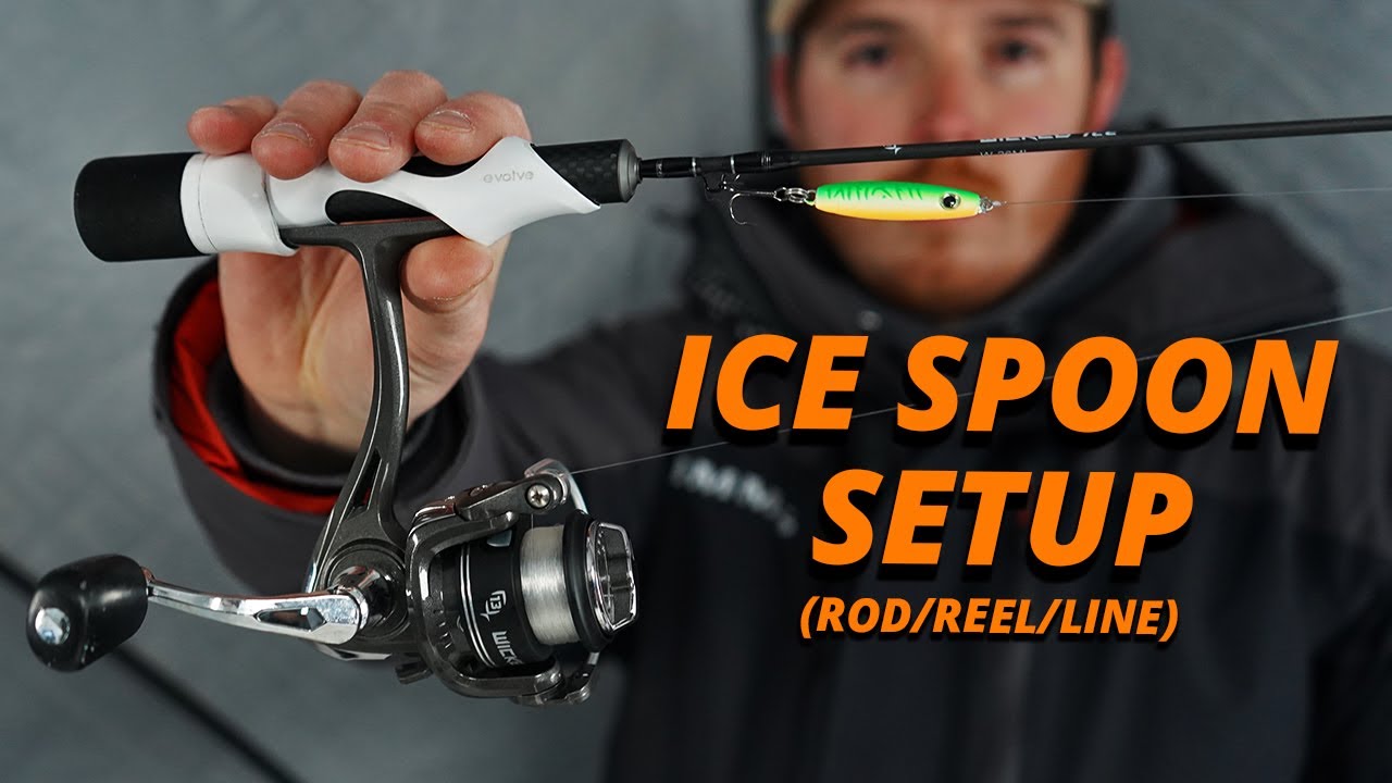 Ice Spoon Setup (Rod/Reel/Line) - Brad Novak - YouTube