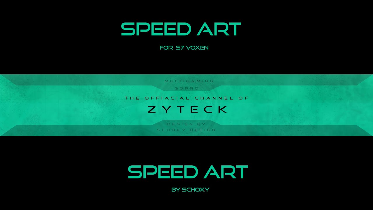 SPEED ART FOR ZYTECK / BY SCHOXY - YouTube