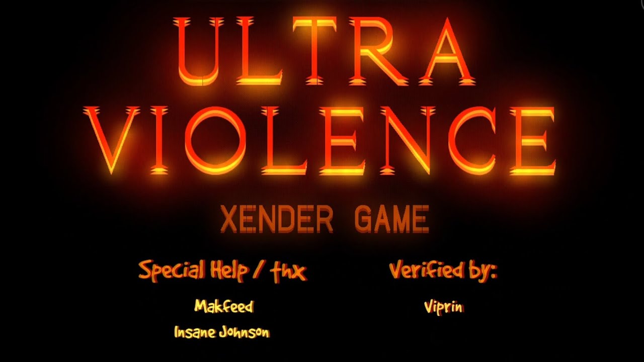 ultra violence %100 medium demon (very flashy) - YouTube