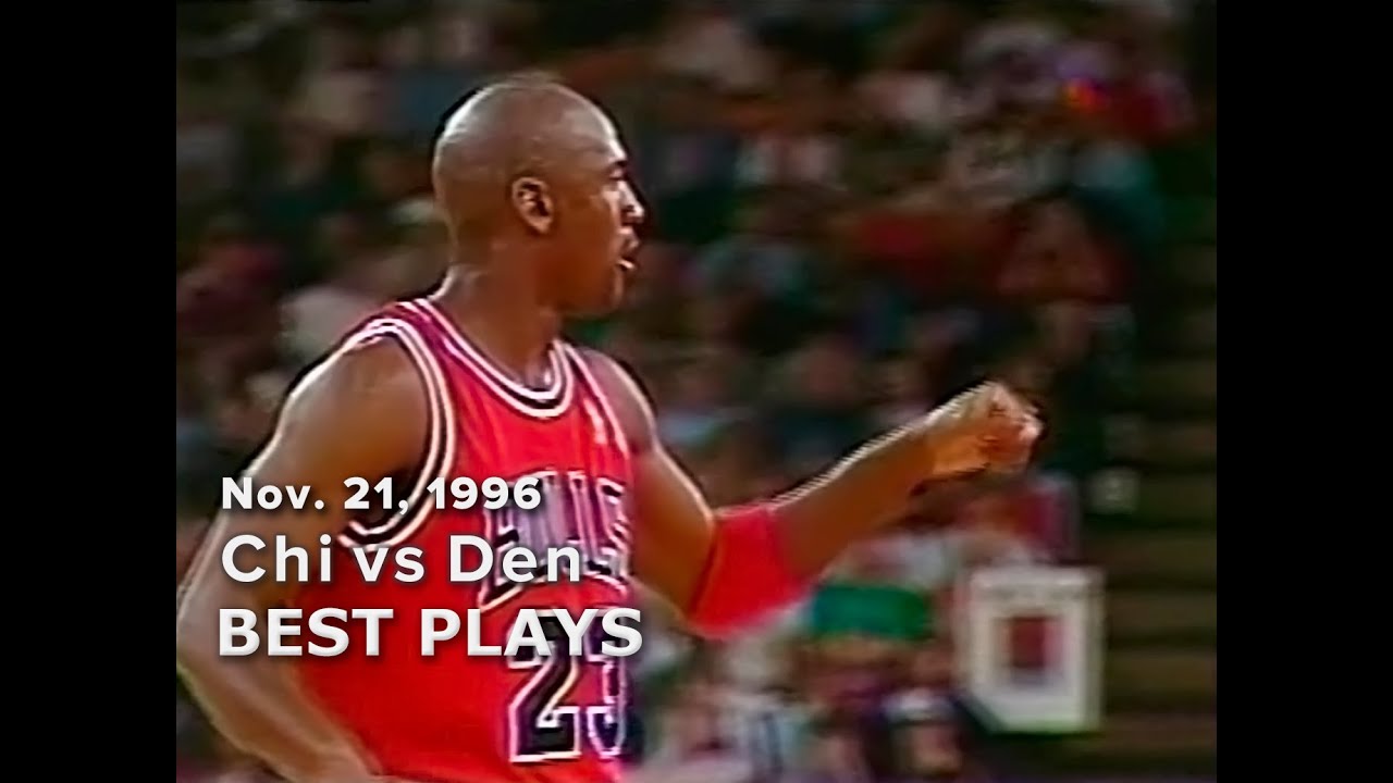 1996 11 21 Chi Den best plays - YouTube