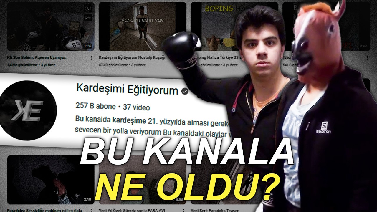 KARDEŞİMİ EĞİTİYORUM KANALINA NE OLDU? - YouTube