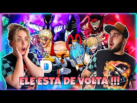 REACT- Rap da Liga dos Vilões (Boku No Hero Academia) | Union Z