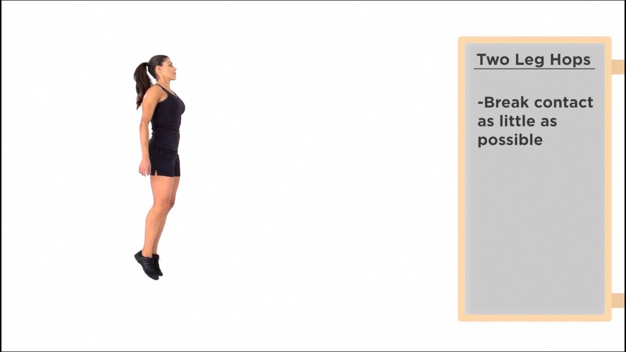 2 Leg Hops - YouTube