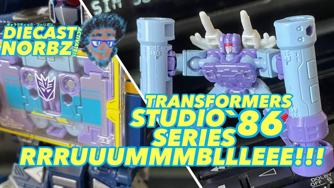 TRANSFORMERS STUDIO SERIES `86 RUMBLE - YouTube