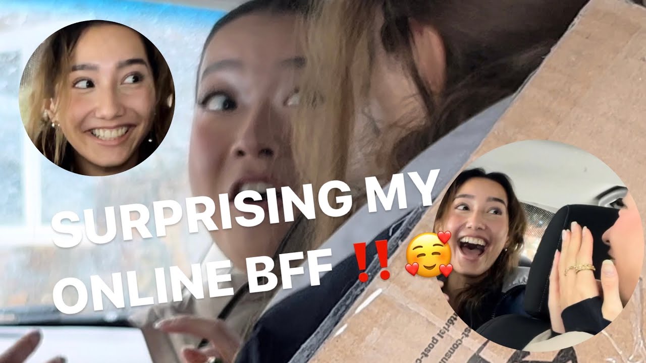 SURPRISING MY ONLINE BESTIE ‼️👯‍♀️ - YouTube
