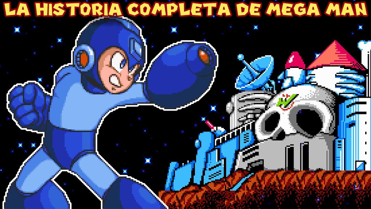 La Historia COMPLETA de la Saga Clásica de MEGA MAN - Pepe el Mago ...