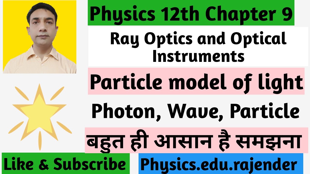 Physics 12th Chapter 9||Video 1 ||Ray Optics and Optical Instruments ...