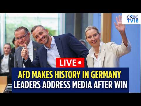 LIVE Germany Election Results: AfD Leaders Weidel & Chrupalla React After Saxony-Anhalt Win | N18G