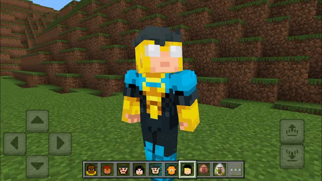 Invincible Addon in Minecraft PE - YouTube