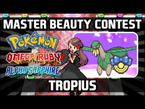 Pokemon Omega Ruby / Alpha Sapphire - Beauty Contest Guide: Tropius ...