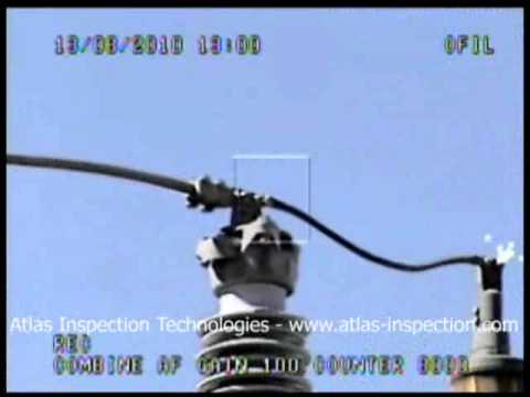 Corona on Posts of Transformer - YouTube