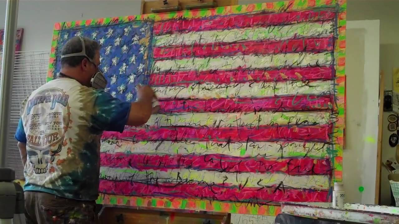 American Abstract Artist - Tim Yanke - Largest Yanke Doodle to Date ...