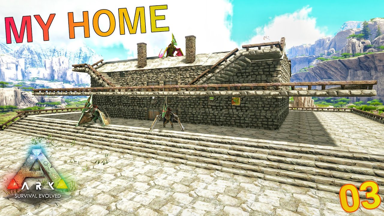 Corrupted Survivor Attack On My New House 🔥🔥 : ARK DOX Hard Mode : ARK ...