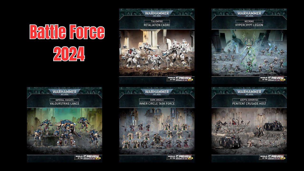 Warhammer 40k | Battle Force 2024 - YouTube