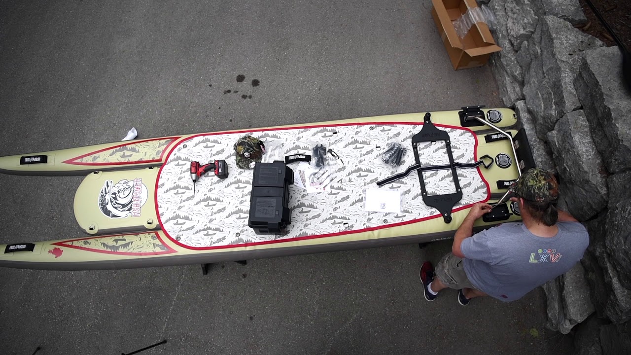 FISH STALKER - Motor Mount "Real Time" Installation - YouTube