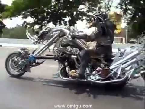 Predator riding a bike!. - YouTube