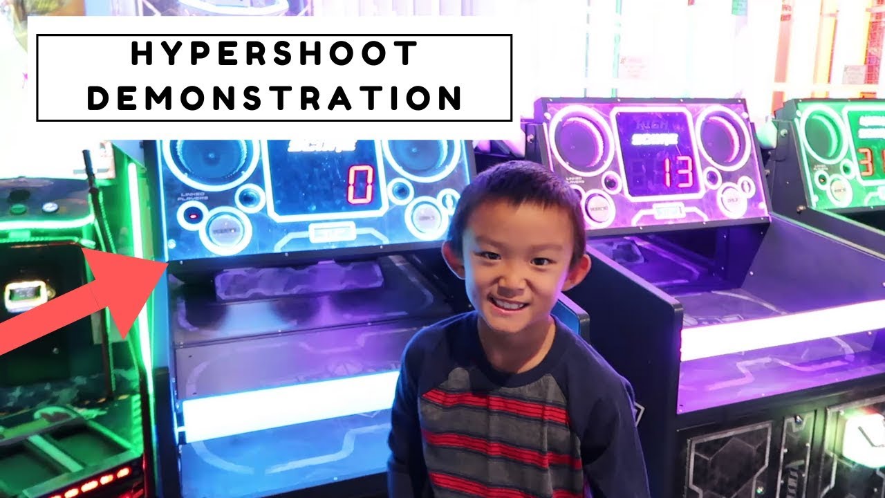 HYPERshoot Basketball Game Demonstration - YouTube