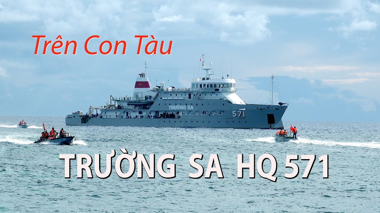 TRÊN TÀU TRƯỜNG SA HQ 571 - YouTube