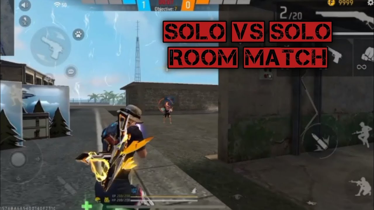 SOLO VS SOLO ROOM MATCH - YouTube