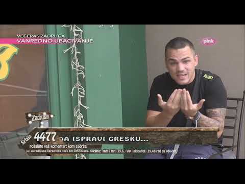 Zadruga 2 - Zerina se žali Banetu na njegovo ponašanje - 01.11.2018.