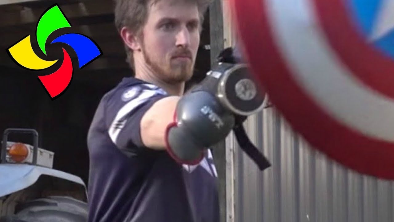 Captain America Shield in Real Life - YouTube