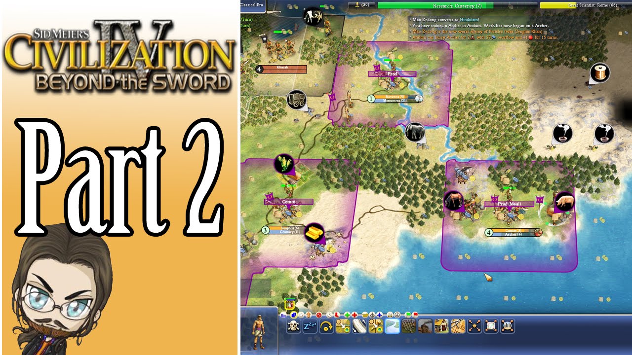 Civilization IV BtS Rome - Part 2 - YouTube