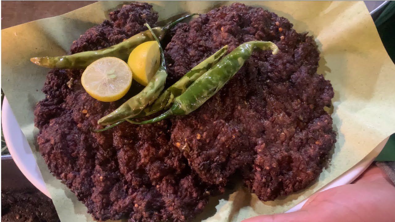 Special Peshawari chapel kabab baba balochi saji G9/4 Islamabad #food # ...