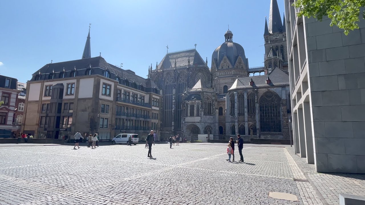 [🇩🇪 Germany, Aachen] Discovering the Charms of Aachen | Walking Tour ...