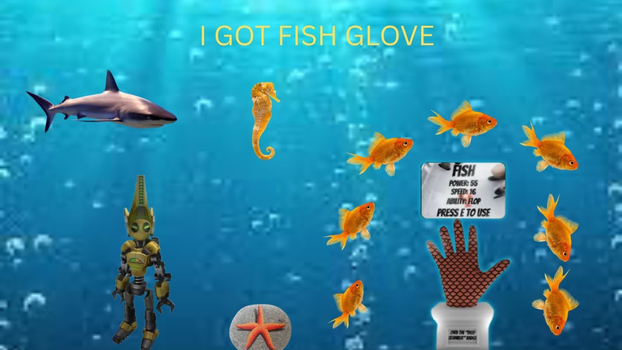 Fish glove time lapse - Slap Battles - YouTube