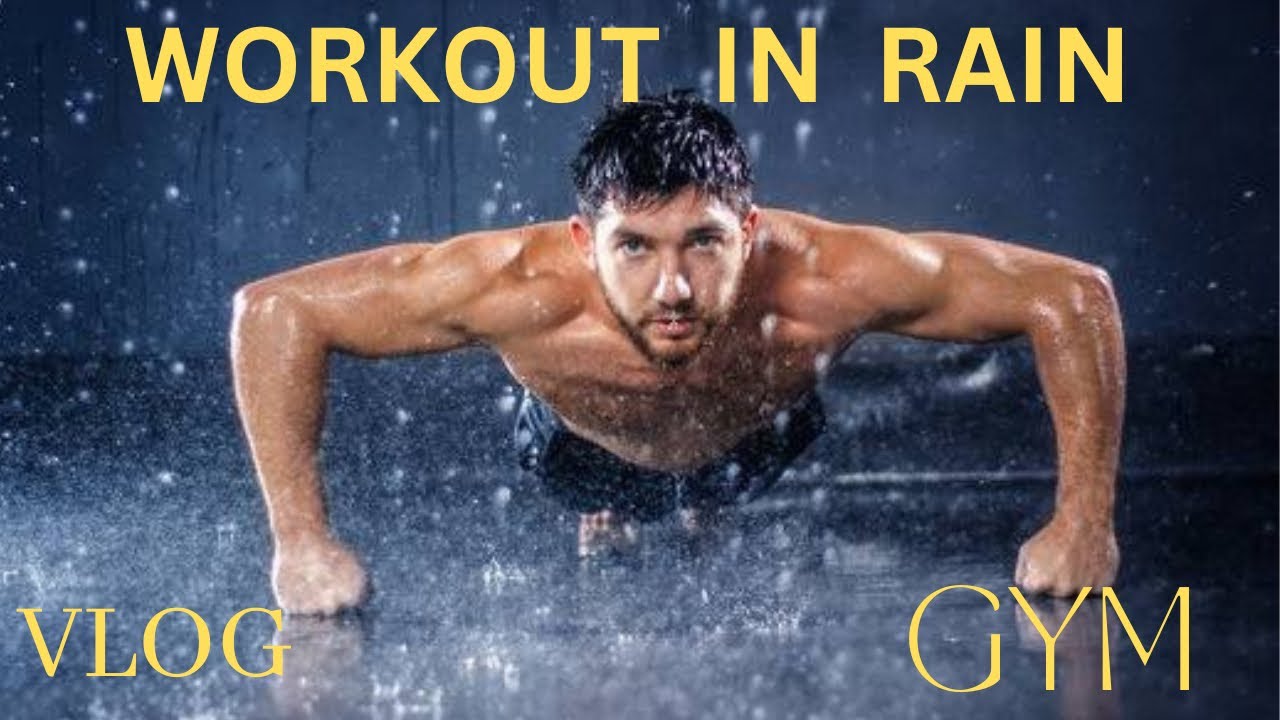 Gym in rain 🌧️ / 🏋️‍♀️ shoulder workouts #vlog #gym - YouTube