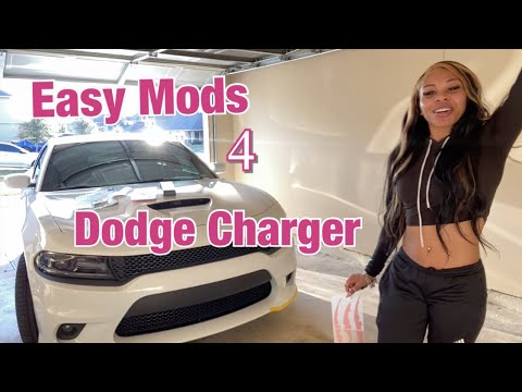 Easy MODS For Your DODGE CHARGER! Customizing My 2021 DODGE CHARGER R/T ...