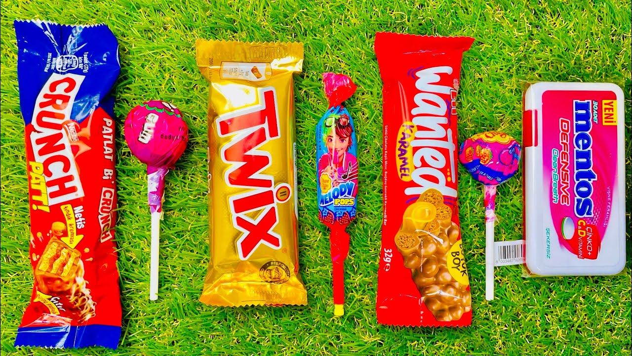 Lots of Chocolate Opening Candy Satisfying Video | Gummy Candy Rainbow ...