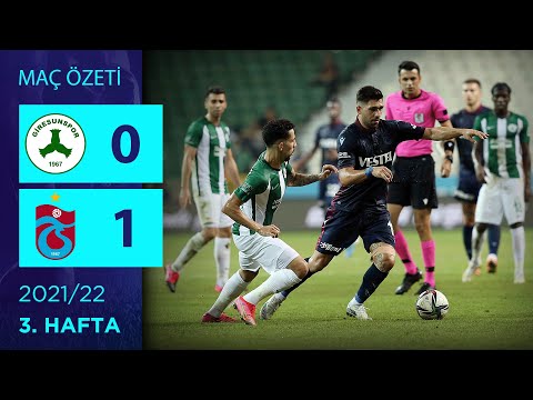 ÖZET: GZT Giresunspor 0-1 Trabzonspor | 3. Hafta - 2021/22