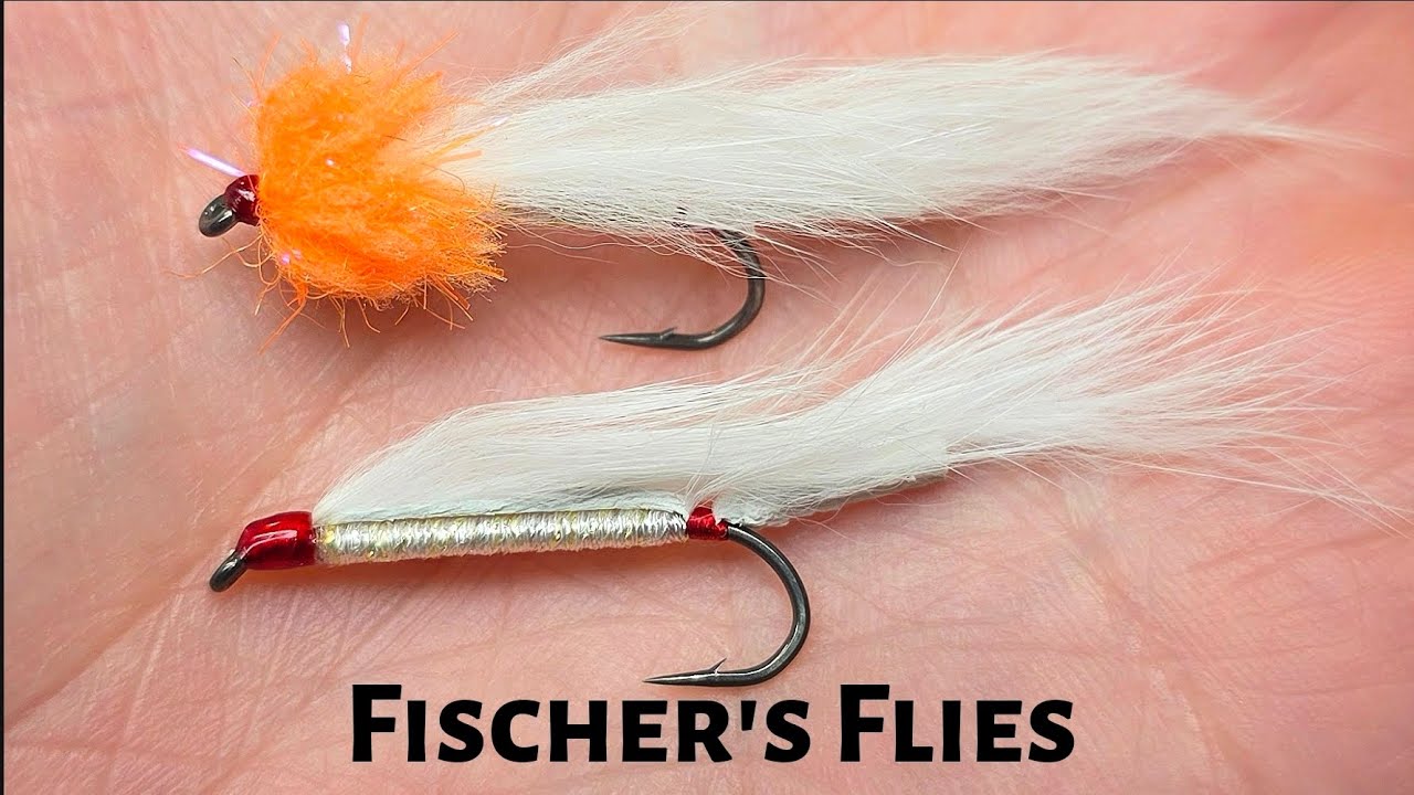 Jeff Blood's White Death Steelhead Fly - YouTube