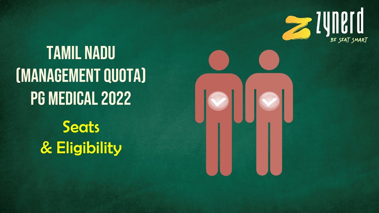 Tamil Nadu Management Quota PG Medical-Seats, Eligibility-Including CMC ...