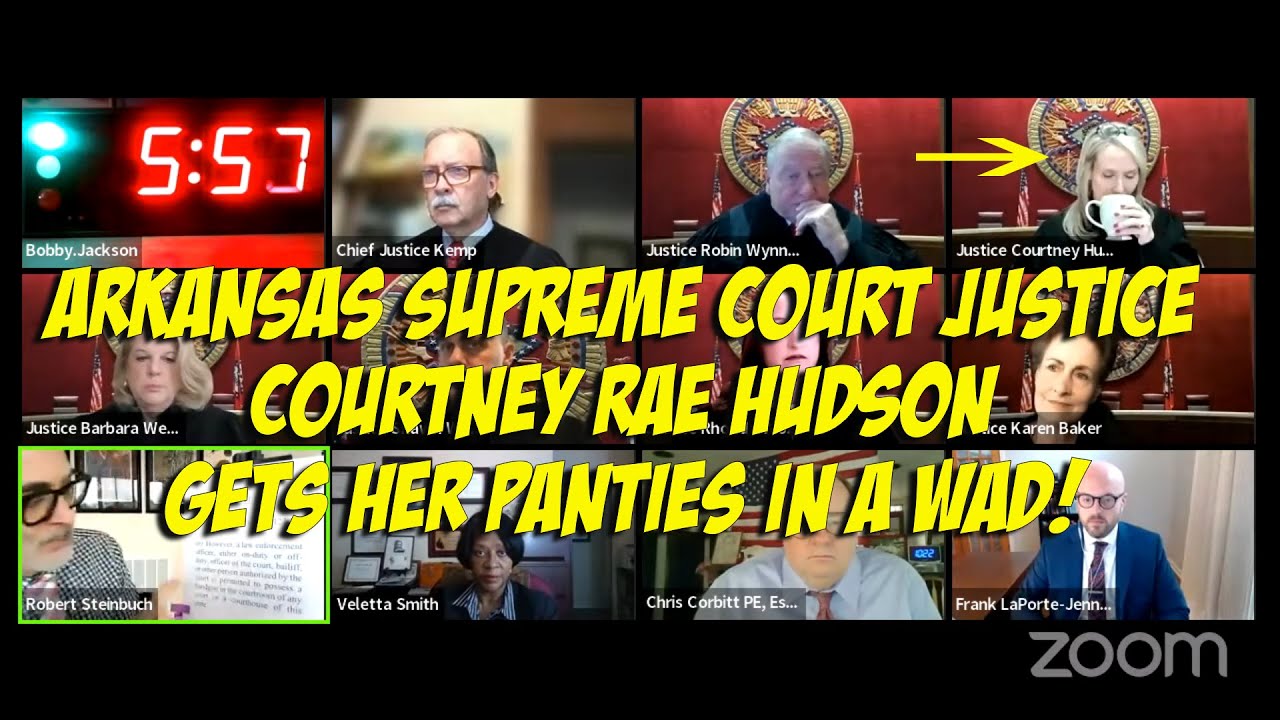 Arkansas Supreme Court Justice Courtney Rae Hudson - YouTube
